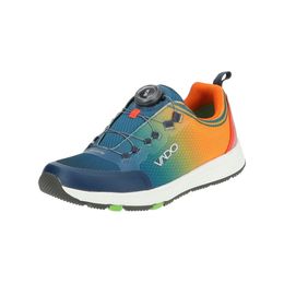 Vado Sneaker Jungen Gr&ouml;&szlig;e 29 zitrone / limette / petrol / smaragd / orange