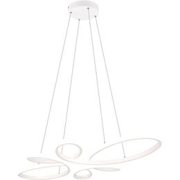 Trio Leuchten LED Pendelleuchte &raquo;FLY, H&auml;ngelampe LED 32W 3900 Lumen kaltwei&szlig; 4000K 3-Stufen dimmbar&laquo; LED-Board 1 Stk. Kaltwei&szlig; h&ouml;henverstellbar: max 
