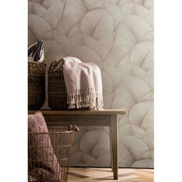 marburg Vliestapete &raquo;Blissful Botanics&laquo; botanisch moderne Tapete f&uuml;r Wohnzimmer Schlafzimmer K&uuml;che rosa Vlies B/L: 0,53m x 10,05m, Rollen: 1
