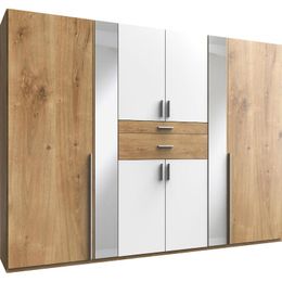 wimex Dreht&uuml;renschrank &raquo;Odessa&laquo; braun Holzwerkstoff B/H/T: 270cm x 208cm x 58cm, Schubladen: 2 Stk. T&uuml;ren: 8 Stk.