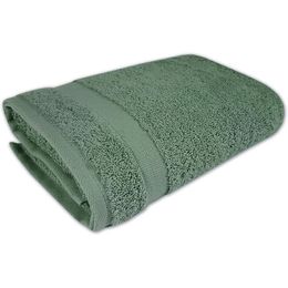 Framsohn frottier Handtuch Set &raquo;Organic Nature&laquo; weich, Bio Baumwolle, Hergestellt in &Ouml;sterreich gr&uuml;n Walkfrottier, Obermaterial: 100% Baumwolle B/L: 