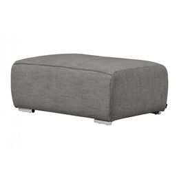 OTTO home Hocker &raquo;BEATRICE mit Wellenfederung, Ma&szlig;e B/T/H: 100/68/45 cm&laquo; passend zur "Beatrice"-Serie, in hochwertiger Verarbeitung grau 100% 