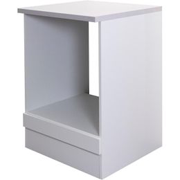 Flex-Well Herdumbauschrank &raquo;Wito&laquo; (B x H x T) 60 x 85/86 x 60 cm wei&szlig; Holzwerkstoff Wei&szlig;, B/H/T: 60cm x 85cm x 60cm