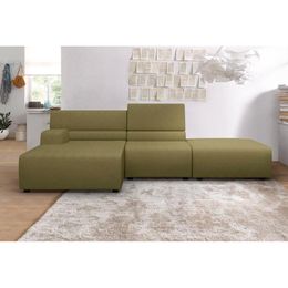 Egoitaliano Ecksofa &raquo;Babouche, Designsofa mit au&szlig;ergew&ouml;hnlichem Sitzkomfort zum Wohlf&uuml;hlen&laquo; gr&uuml;n Luxus-Micofaser Lederoptik (100% Polyester) ist ein neues 