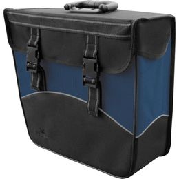 GREENLANDS BICYCLE BAGS Fahrradtasche &raquo;Greenlands Packtasche&laquo; f&uuml;r links blau B/H/T: 37cm x 14cm x 33cm Fahrradtasche