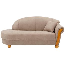 Home Affaire Ottomane &raquo;Milano Breite 181cm, Federkern, bequem, Komfortsitzh&ouml;he 45cm&laquo; Besonders bequem durch Federkernpolsterung, Armlehne links oder 