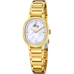 Lotus Damen Quarzuhr &raquo;2Gether&laquo; Armbanduhr, Damenuhr, Edelstahlarmband, Ideal auch als Geschenk gold Einheitsgr&ouml;&szlig;e