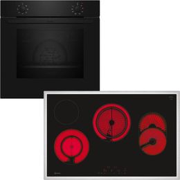 Neff Backofen-Set N 30/N 70 &raquo;B1DCA0AK0&laquo; mit Teleskopauszug nachr&uuml;stbar CircoTherm zum Backen auf 3 Ebenen & Powerstufe f&uuml;r schnelle Hitze schwarz 