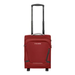 Travelite Damen Travelite Handgep&auml;ck-Trolley &raquo;JETPACK Easy 2 Cabin Handgep&auml;ck Koffer&laquo; 21 l 4 Rollen rot B/H/T: 30cm x 40cm x 20cm 21 l