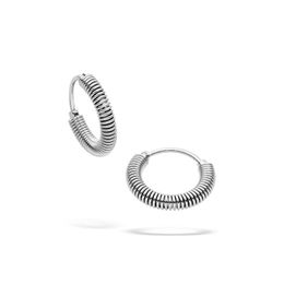 Liebeskind Berlin Damen Paar Creolen &raquo;Twist&laquo; Edelstahl