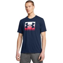 Under Armour Herren T-Shirt &raquo;UA M BOXED SPORTS UPDATED SS&laquo; mit Rundhalsausschnitt, aus Baumwolle und Polyester, pflegeleicht rot XS