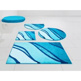 Grund Badematte &raquo;Belize, Badvorleger, Badezimmer Teppich, sehr weich&laquo; H&ouml;he 20 mm rutschhemmend beschichtet fu&szlig;bodenheizungsgeeignet schnell trocknend weiche