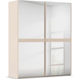 Rauch Schwebet&uuml;renschrank &raquo;Kleiderschrank Schrank Garderobe Schlafzimmerschrank SCALE-LINE&laquo; edle Optik mit Bauchbinde in Korpusfarbe Spiegelfront MADE
