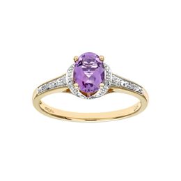 Diamant Leternel Ring Damen Gr&ouml;&szlig;e 58 gold