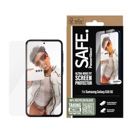 SAFE by PanzerGlass Displayschutzglas &raquo;Ultra-Wide Fit Screen Protector&laquo; f&uuml;r Samsung Galaxy A36 5G Displayschutzfolie, Schutzfolie, Bildschirmschutz, 