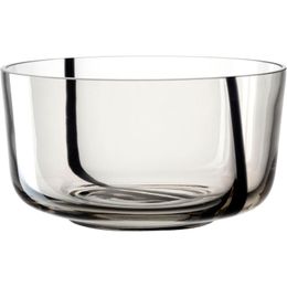 Leonardo Schale &raquo;ALVEO, aus hochwertigem Farbglas mit Unikat-Charakter&laquo; 1 Stk. aus Glas sp&uuml;lmaschinengeeignet transparent Glas &Oslash; 21cm