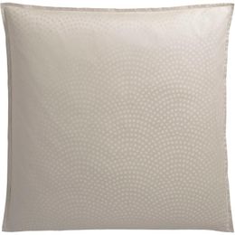 Elegante Bettw&auml;sche &raquo;Air&laquo; 2 Stk. angenehmes Hautgef&uuml;hl beige Mako-Satin, Obermaterial: 100% Baumwolle B/L: 155cm x 220cm, 1 Stk., 1 Stk., Mako-Satin, B/L: 80cm