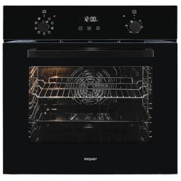 Exquisit Backofen &raquo;EBE257-H-020&laquo; Pizzafunktion &ndash; ideal f&uuml;r Pizza, Focaccia und mehr! schwarz Einheitsgr&ouml;&szlig;e Backofen
