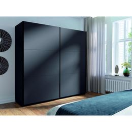 OTTO home Kleiderschrank &raquo;Fresnooo W&auml;scheschrank mit 5 Einlegeb&ouml;den und Kleiderstange&laquo; Garderobe mit 2 Schwebet&uuml;ren, B/H/T 200/207/62 cm grau Melamin 