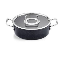 Fissler Bratentopf &raquo;Adamant &laquo; 1 Stk. tlg. Aluminium schwarz 3,1 l + &Oslash; 24cm + H&ouml;he 13cm