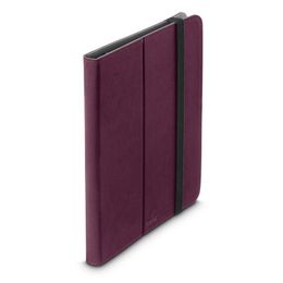 Hama Tablet-H&uuml;lle &raquo;Schutzh&uuml;lle "Velvet" f&uuml;r Tablets 24 - 28 cm (9.5 - 11")&laquo; Tablet mit Einsteckf&auml;cher, universell rot Mikrofaser Drei Einsteckf&auml;cher unter 