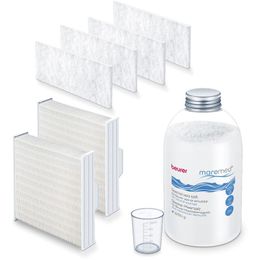 Beurer Ersatzfilter &raquo;Kombiset zur Verwendung mit dem MK 500 Maremed Meeresklimager&auml;t&laquo; Set, 3 Stk. tlg. Vorfilter, Wasserfilter und Spezial-Meersalz 