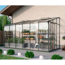 Vitavia Anlehngew&auml;chshaus &raquo;Osiris 7800&laquo; gr&uuml;n B/H/T: 190cm x 379cm