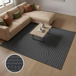 OTTO home Fu&szlig;matte &raquo;Sammo, Schmutzfangmatte, Teppich, f&uuml;r Hausflur und Wohnbereiche&laquo; rechteckig 5 mm H&ouml;he Indoor, Eingangsmatte, Design, Scandi, Zen, 