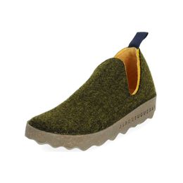 Asportuguesas Slippers female size 42 Yellow / Dark green / mottled green