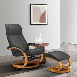 OTTO home Relaxsessel &raquo;mit Hocker PARIS Naturleder- OTTO. Verl&auml;ssliche Qualit&auml;t.&laquo; Set, bestehend aus Sessel und Hocker, 2 Stk. tlg. Relaxfunktion, 