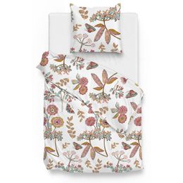 ZO HOME Bettw&auml;sche &raquo;Shenell&laquo; 1 Bettw&auml;sche aus 100% Baumwolle, hochwertige Mako-Satin bunt Mako-Satin, Obermaterial: 100% Baumwolle B/L: 155cm x 220cm,