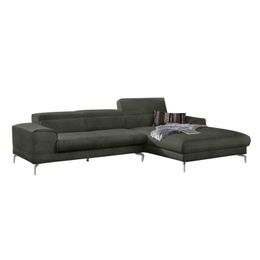 W.Schillig Ecksofa &raquo;piedroo, Designsofa mit tollem Sitzkomfort, bequem und elegant, L-Form&laquo; Kopfteilverstellung, wahlweise mit Sitztiefenverstellung, 