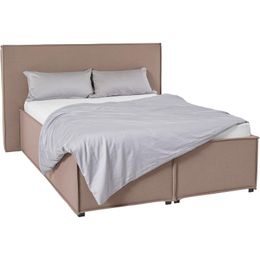 LeGer Home by Lena Gercke Polsterbett &raquo;Isaline&laquo; wahlweise ohne Matratze oder mit 3 Matratzenarten, Kopfteilh&ouml;he 107 cm grau 100% Polyester Liegefl&auml;che