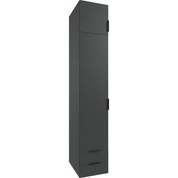 wimex Kleiderschrank &raquo;Modena&laquo; Dreht&uuml;ren-Schrankprogramm grau Holzwerkstoff Graphit, B/H/T: 40cm x 225cm x 54cm