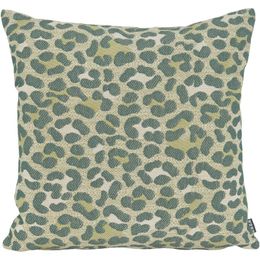 HOCK Dekokissen &raquo;Alia&laquo; Sofakissen inkl. F&uuml;llung, 50x50cm, Dekokissen, Leo-Muster Obermaterial: 84% Baumwolle, 16% Polyester. F&uuml;llung: 100% Polyester B/L: 