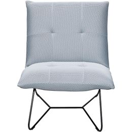 ED EXCITING DESIGN Loungesessel &raquo;Azly&laquo; grau 100% Polyester Webstoff, B/H/T: 69cm x 76cm x 86cm