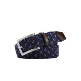 MEYER G&uuml;rtel Herren Gr&ouml;&szlig;e 110 blau / nachtblau / braun
