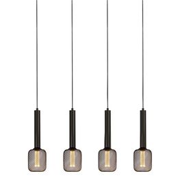 Searchlight Pendelleuchte &raquo;Dulwich 4Lt Pendelleuchte - Schwarzes Metall&laquo; E27 1 Stk. H: 27cm, 1 Stk.