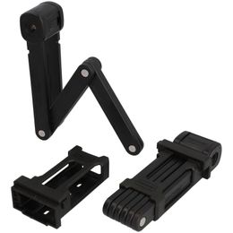 FISCHER BIKE FISCHER Fahrrad Faltschloss &raquo;TWIN FK85/8&laquo; 2 Stk. tlg. schwarz 2 Stk. Faltschloss