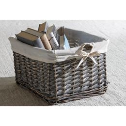 Home Affaire Aufbewahrungskorb &raquo;California&laquo; im 1er und 2er Set erh&auml;ltlich, aus einem Rattangeflecht, Breite 30 cm beige Geflecht Rattan B/H/T: 30cm x 