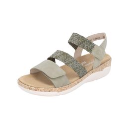 Remonte Sandale Damen Gr&ouml;&szlig;e 38 oliv / pastellgr&uuml;n