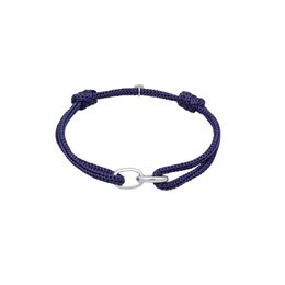 Kuzzoi Bracelet male size 19 Dark blue / Silver