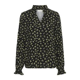 Kaffe Bluse 'Emine' Damen Gr&ouml;&szlig;e XXXL limette / schwarz