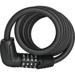 Abus Spiralschloss &raquo;6512C/180/12 black SCMU&laquo; schwarz Einheitsgr&ouml;&szlig;e Spiralschloss