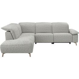 Musterring Ecksofa &raquo;MR 370, intelligenter Komfort im modernen Design&laquo; Optionale Relaxfunktion, flexible Kopfteile & klappbare Armlehnen 8% Baumwolle, 92% 