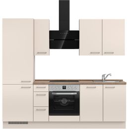 Nobilia K&uuml;chenzeile &raquo;"Laser II", NEU: individuell anpassbar mit gratis Profi-Beratung&laquo; vormontiert, 240 cm breit, optional mit verschiedenen E‐Ger&auml;te-