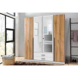 wimex Kleiderschrank &raquo;Skate&laquo; wei&szlig; B/H/T: 180cm x 198cm x 58cm, Schubladen: 2 Stk. T&uuml;ren: 4 Stk.