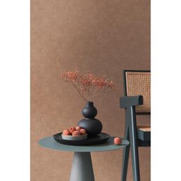 Livingwalls living walls Vliestapete &raquo;Smart Surfaces einfarbige Tapete Unitapete Struktur-Optik Landhaus&laquo; matt strukturiert Vliestapete Textil-Optik f&uuml;r 