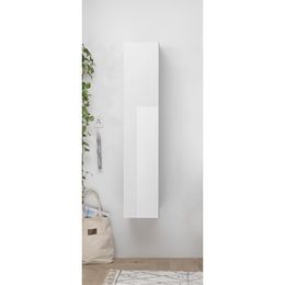 Home Affaire Mehrzweckschrank &raquo;Infinity&laquo; H&ouml;he 138 cm wei&szlig; wei&szlig;, B/H/T: 29cm x 138cm x 30cm, T&uuml;ren: 1 Stk., Komplettausf&uuml;hrung