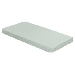 Irisette Spannbettlaken &raquo;Porto 20&laquo; besonders elastisch gr&uuml;n Jersey, Obermaterial: 95% Baumwolle, 5% Elasthan B/L: 150cm x 200cm, 1 Stk., Jersey, 140-160x190-